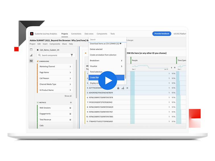 Adobe Customer Journey Analytics - 直观显示整个客户旅程 | Adobe 商业版 Adobe Customer Journey Analytics - 直观显示整个客户旅程 | Adobe 商业版